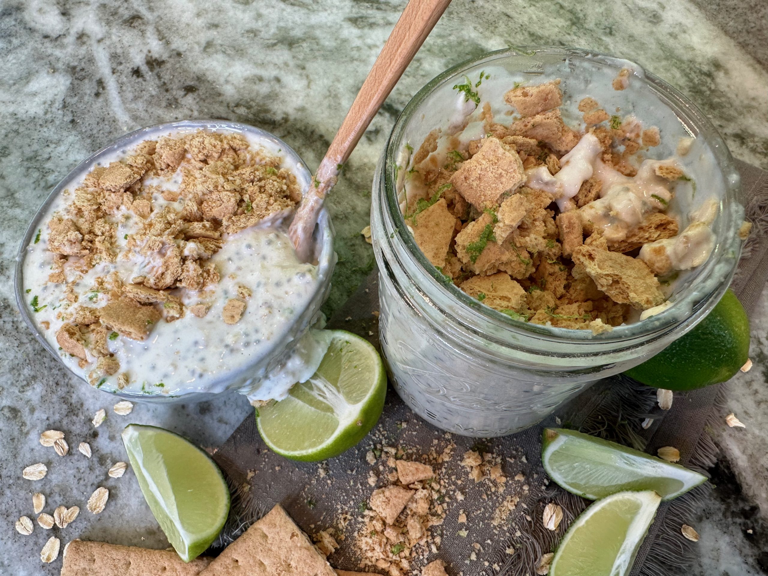 Key Lime Pie Overnight Oats — Featherstone Nutrition