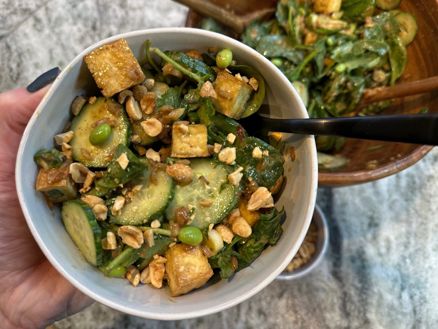 Trendy Green Salad — Featherstone Nutrition